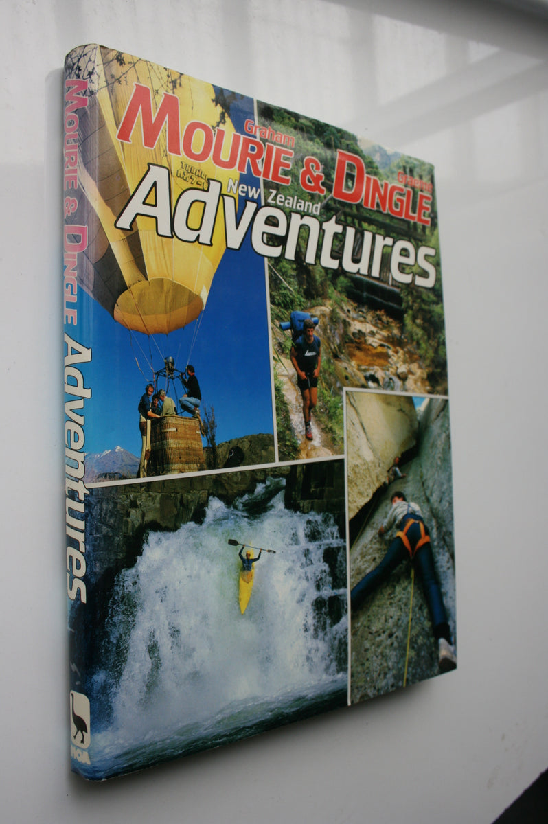 Graham Mourie & Graeme Dingle New Zealand Adventures. DOUBLE SIGNED ...