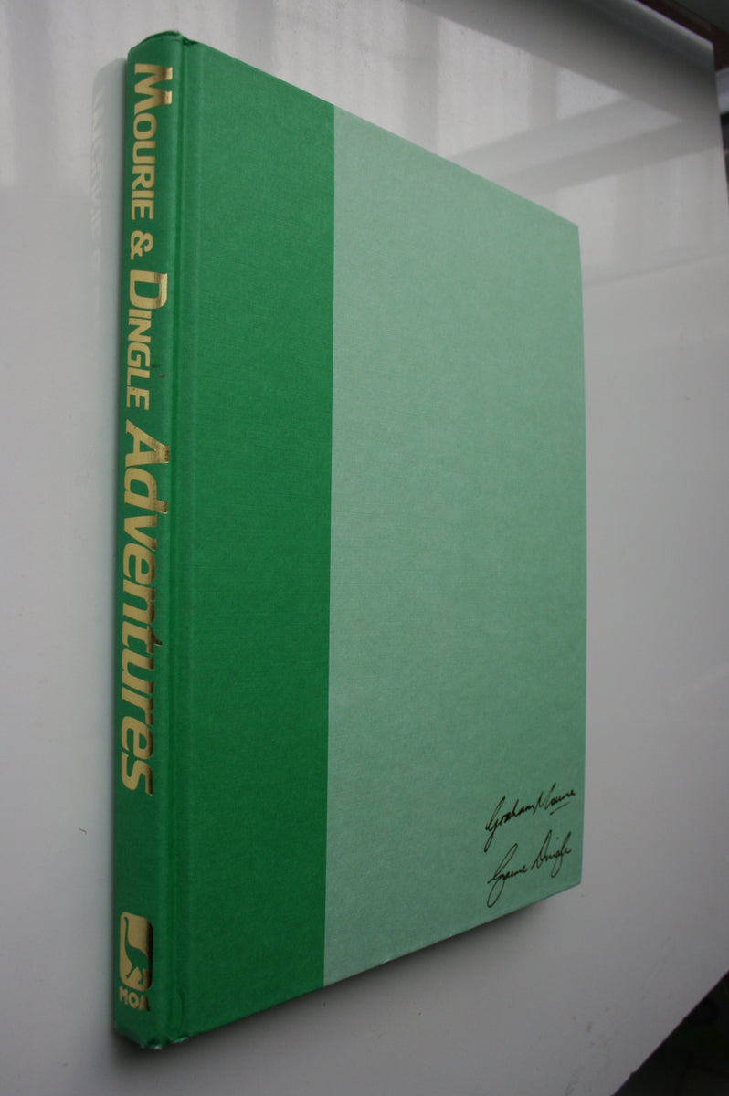 Graham Mourie & Graeme Dingle New Zealand Adventures. DOUBLE SIGNED ...