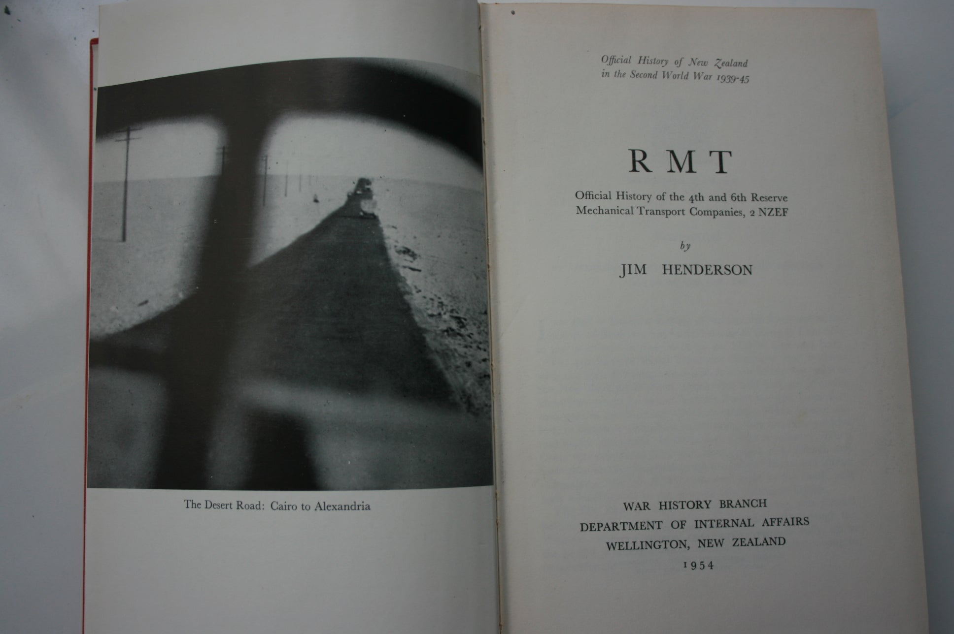 RMT: Official History of the 4th and 6th Reserve Mechanical Transport ...