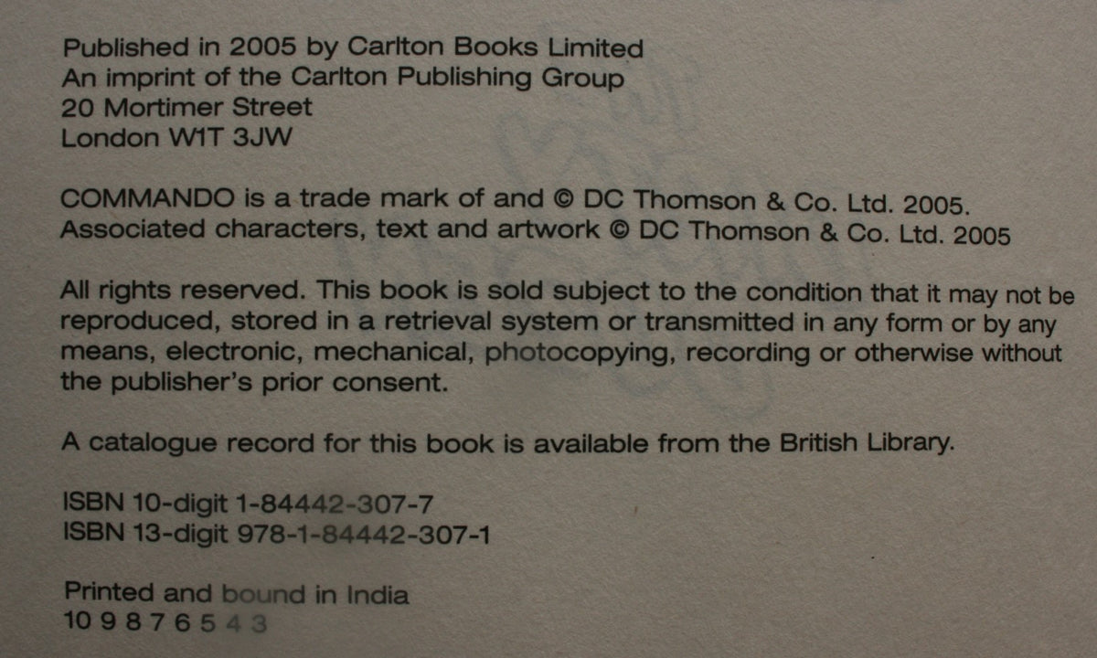 "Commando": The Dirty Dozen The Best 12 "Commando" Books of All Time B ...