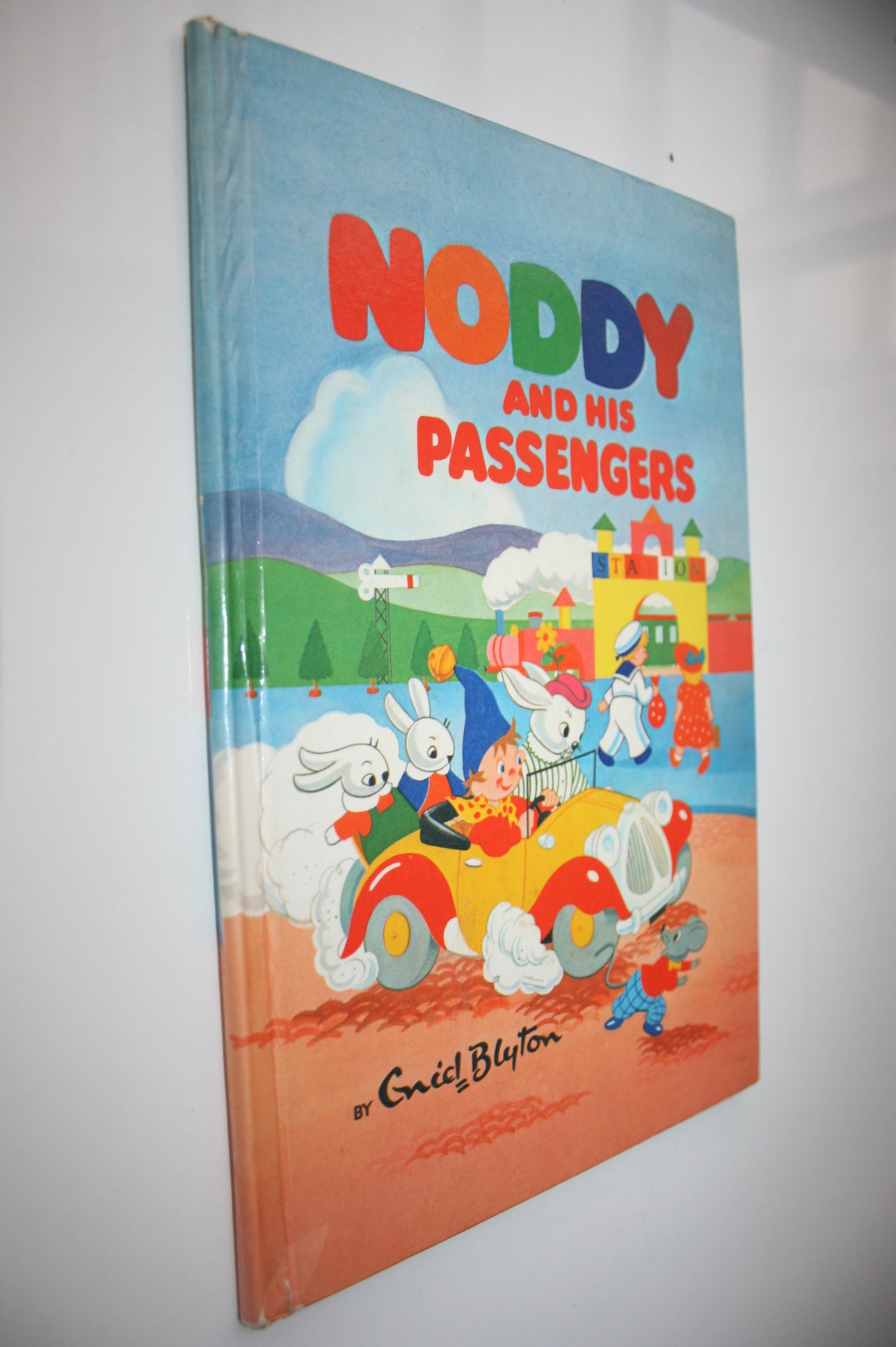 Three Vintage Noddy Picture Books. Noddy and His Passengers, Noddy ABC ...