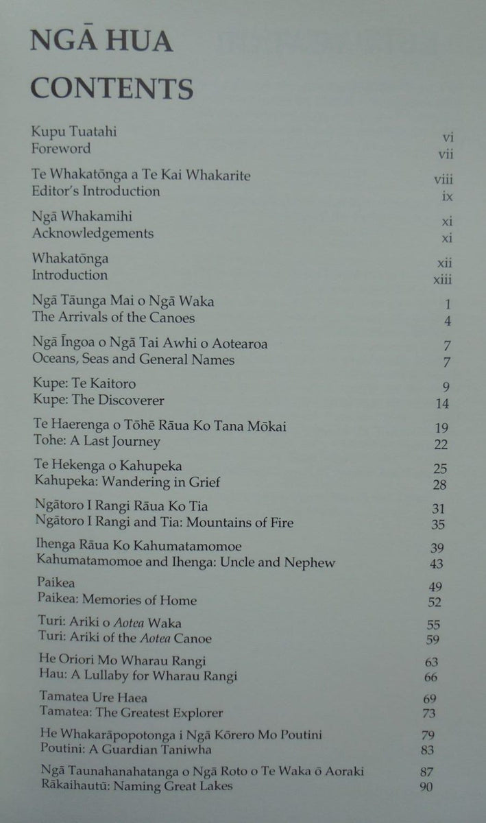 He Korero Purakau Mo Nga Taunahanahatanga A Nga Tupuna. Place Names of ...