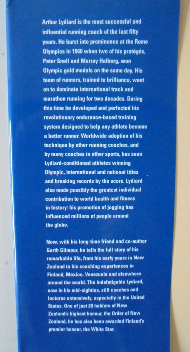 Arthur Lydiard: Master Coach by Garth Gilmour - SIGNED by Lydiard & au ...